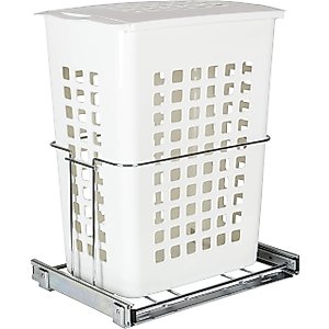 Plastic Pullout Hamper with Lid