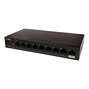 8 Port Unmanaged PoE+ Switch