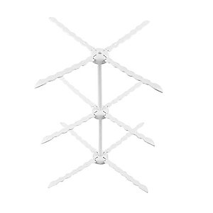 TOPINCN Plastic Pasta Drying Rack Collapsible Household Noodle Dryer Rack Hanging Fondant Gum Paste Flower Drying Rack Air Dry Stand Cake Decorating Tool