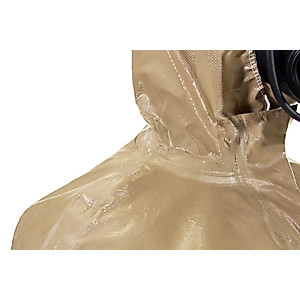 MIRA SAFETY Suit Disposable Protective Coverall with Hood and Elastic Cuff Size (SM/MD)