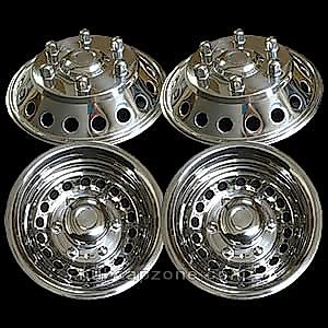 Set of 4 18 Hole Wheel Simulators Fits: Dodge, Mercedes, Freightliner Sprinter 16" Wheel simulators. Fits: 2012-2022