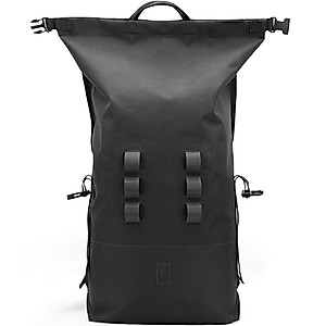 Chrome Industries Urban Ex 2.0 Rolltop Backpack- 15" Laptop Bag, Waterproof, 30 Liter, Black