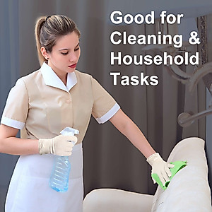 FifthPulse Medical Examination Latex Gloves X Small - 50 Count - Powder Free - Extra Thick 4.5 Mil - Natural Color - Non Sterile Disposable Gloves