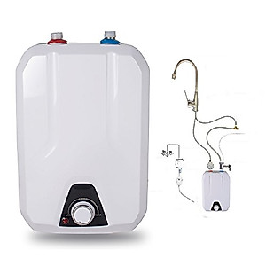 Tinsay 2.1 Gallon 8L Electric Mini-Tank Water Heater Electric Instant Water Heater Electric Hot Water Heater for Kitchen Household 110V-USA Delivery,3-6 Days