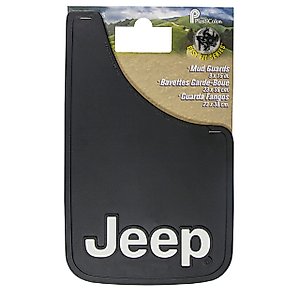 PLASTICOLOR Jeep 9x15 Mud Guards, 9" x 15" Mud Guards (000491R01)