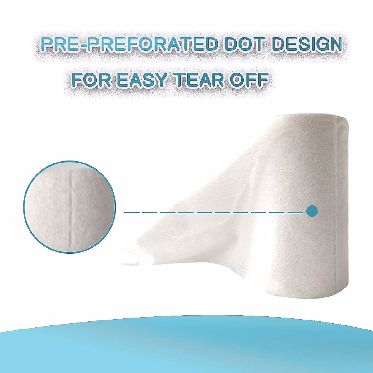 LVBB 100% Bamboo Biodegradable Rayon Cloth Diaper Liners Disposable, Gentle and Soft Bamboo Diaper Liners, Fragance Free and Chlorine Free Disposable Diaper Liners,White,100 Count/Roll (Pack of 4)