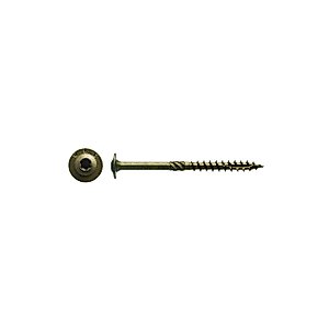 14 x 3" Bronze T-25 Lag Screw 100/Bucket