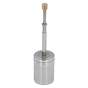 Portable Coffee and Tea Filter Press, Reusable Stainless Steel Coffee Maker for Home Office Travel