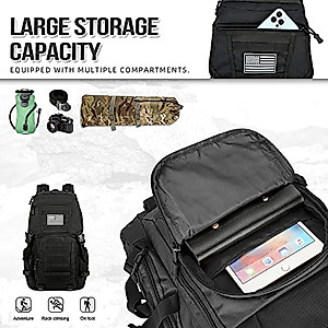 Lovelinks21 Military MOLLE Backpack Outdoor Hiking backpack tactical Gear Tactical Backpack Assault Pack fot Camping Training