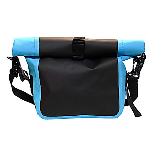 Nupouch Waterproof Crossbody Purse Beach/Sports/Waterproof Bag, Black/Blue