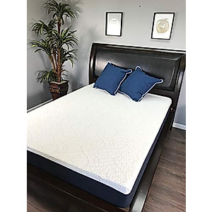 10" American Made Mattress- Cool Gel - 100% Made in USA - 20 Year Warranty - CertiPur Foam - (Queen)