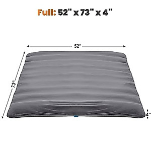 SINWEEK 4 inch Japanese Futon Mattress Foldable Floor Couch Tatami Mat for Adults, Guest Sleeping Pad, and Camping Bed