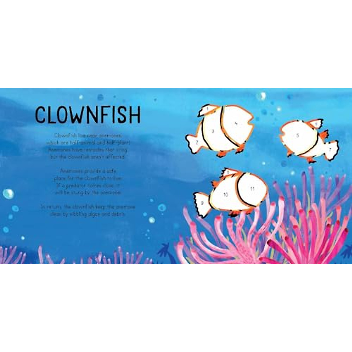 Color with Stickers: Ocean: Create 10 Pictures with Stickers!