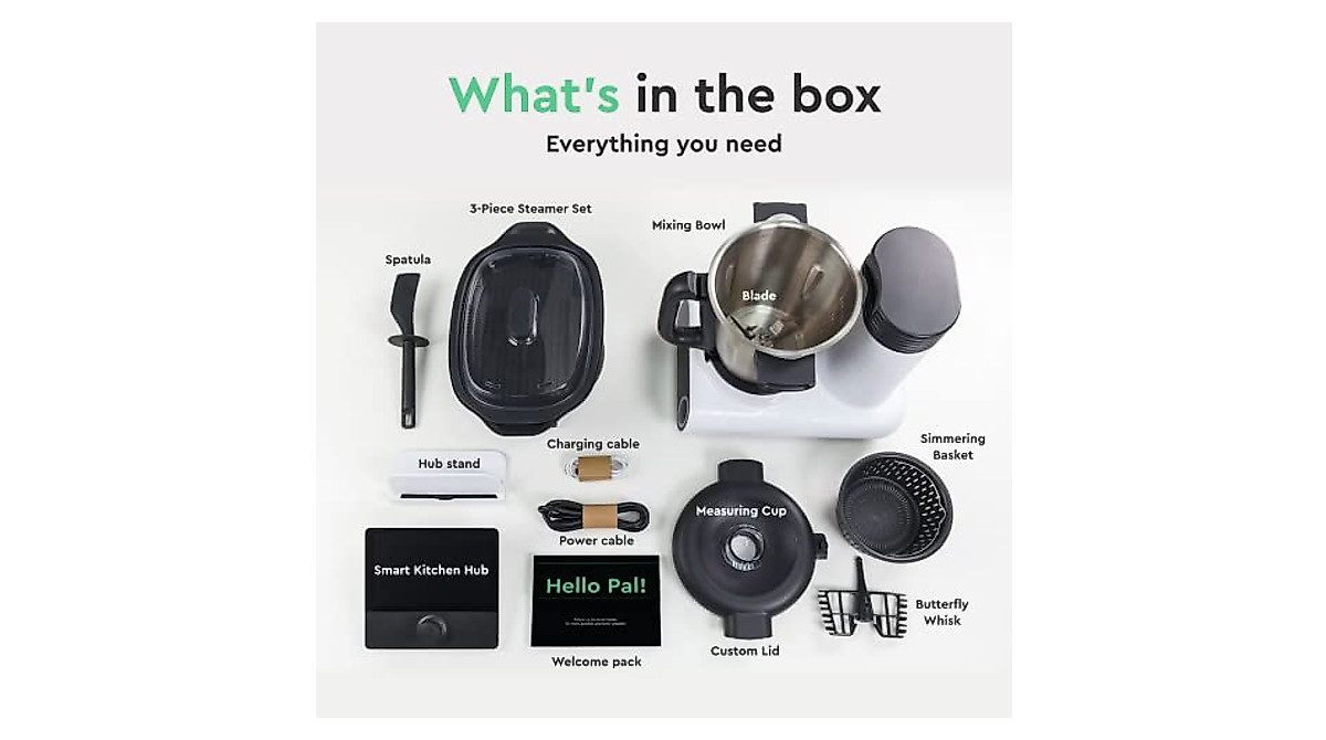 Multo Food Processor - Smart All-in-One Cooking Solution