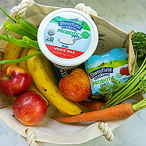 Stonyfield Organic Lowfat Yogurt, Plain, 32 oz. – 7g of Protein, Multiserving Yogurt Snack & Cooking Substitute