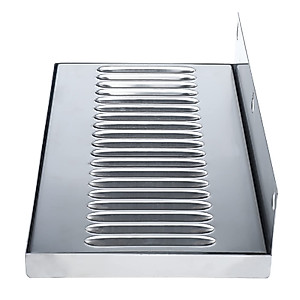Beer Surface Mount Drip Tray - No Drain (10" x 6" x 3/4")