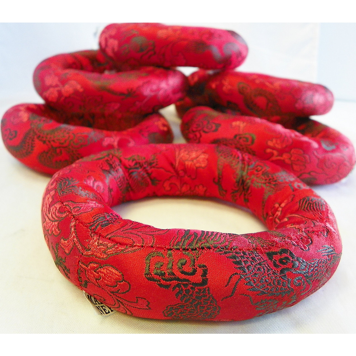 bowlsofnepal F697 Silk Brocade Cushion Pillow for Tibetan Singing Bowl Handmade in Nepal
