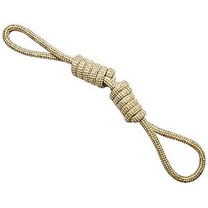 Franklin Pet Supply Natural Rope Dog Toys - 4 Pack - Play Fetch - Tug of War - Dog Teething - Puppy Chew - Puppy - Teething Toy - Tug Rope - Tug Toy