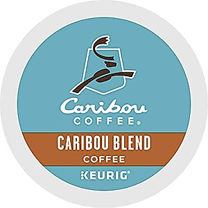 Caribou Coffee Caribou Blend Keurig K-Cups Coffee, 12 Count