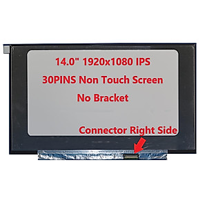 Fullcom New 14.0 inch Screen Compatible with N140HCA-EBA, N140HCA-EBC N140HCE-GP2 (01AY923) Replacement Screen IPS