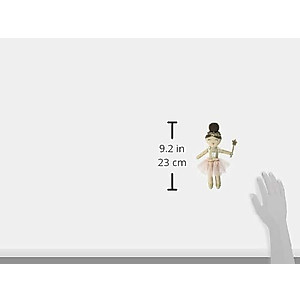 Mud Pie Ballerina Tooth Fairy Doll 9x4 Inch (Pack of 1)