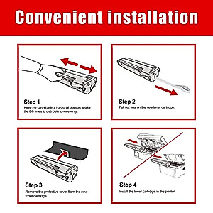YIFEIL Compatible PB-210 PB210 Toner Cartridge Replacement for Pantum P2500W P2502W M6550NW M6600NW M6552NW M6602NW Printer (Black, 1-Pack)