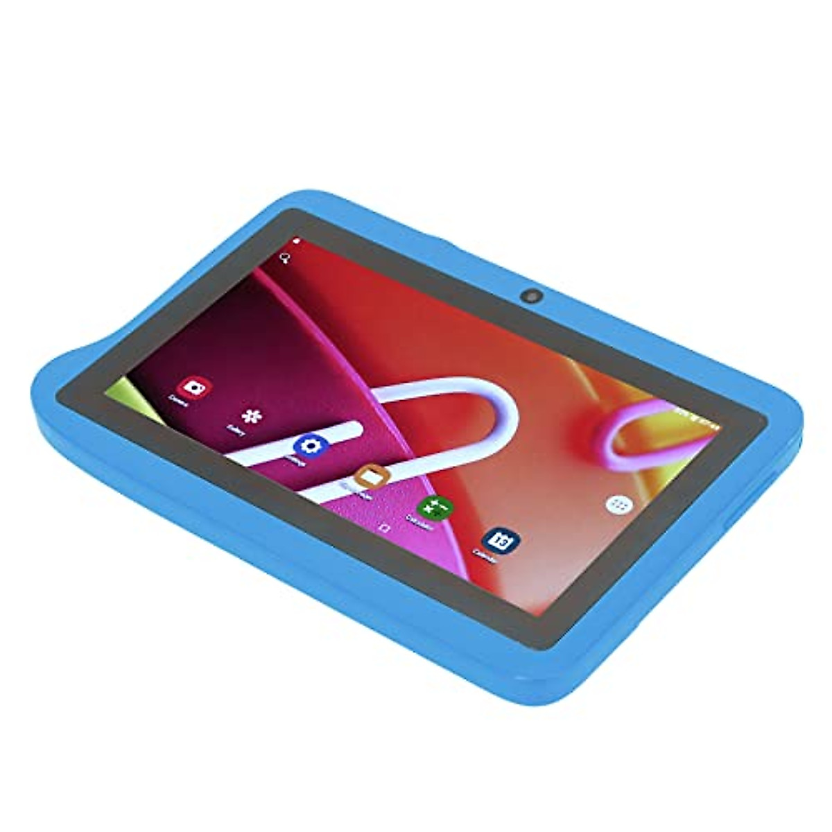 lennis 7 Inch Tablet, Blue 6000mAh HD IPS Screen Reading Tablet Octa Core CPU for Game (Blue)