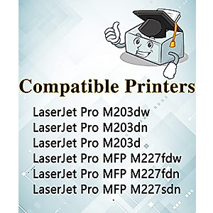 MM MUCH & MORE Compatible Toner Cartridge Replacement for HP 30A CF230A 30X CF-230A to use with M203d M203dn M203dw MFP M227d MFP M227fdn MFP M227fdw Printers (1-Pack, Black)