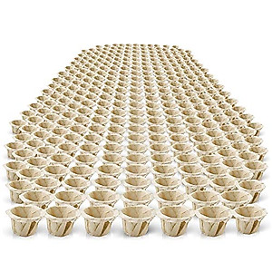 canFly 1000 Unbleached Disposable K-CUP Paper filters for Keurig single cup coffer filters compatible with Ekobrew, EZ-Cup and other Reusable K-CUP Filters (1000)