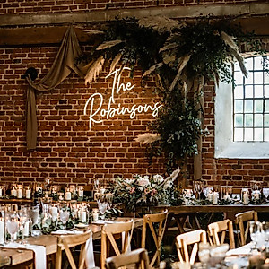 MOLCOVEX Custom LED Neon Signs for Wall Decor Personalized Name Lights for Wedding Bedroom Home Decor Game Room Bar Salon Birthday Party Business Large Logo (2 Lines Optional 18" to 60")