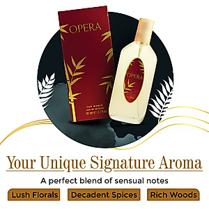 Womens Perfume - INSPIRED by OPIUM Perfume For Women - Mandarin, Bergamot, Myrrh, Jasmine - Oriental, Spicy, Evocative, Deep - (2.75 fl oz / 80 ml)