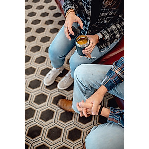 Simple Modern Food Jar Thermos for Hot Food | Reusable Stainless Steel Vacuum Insulated Leak Proof Lunch Storage for Smoothie Bowl, Soup, Oatmeal | Provision Collection | 12oz | Winter White