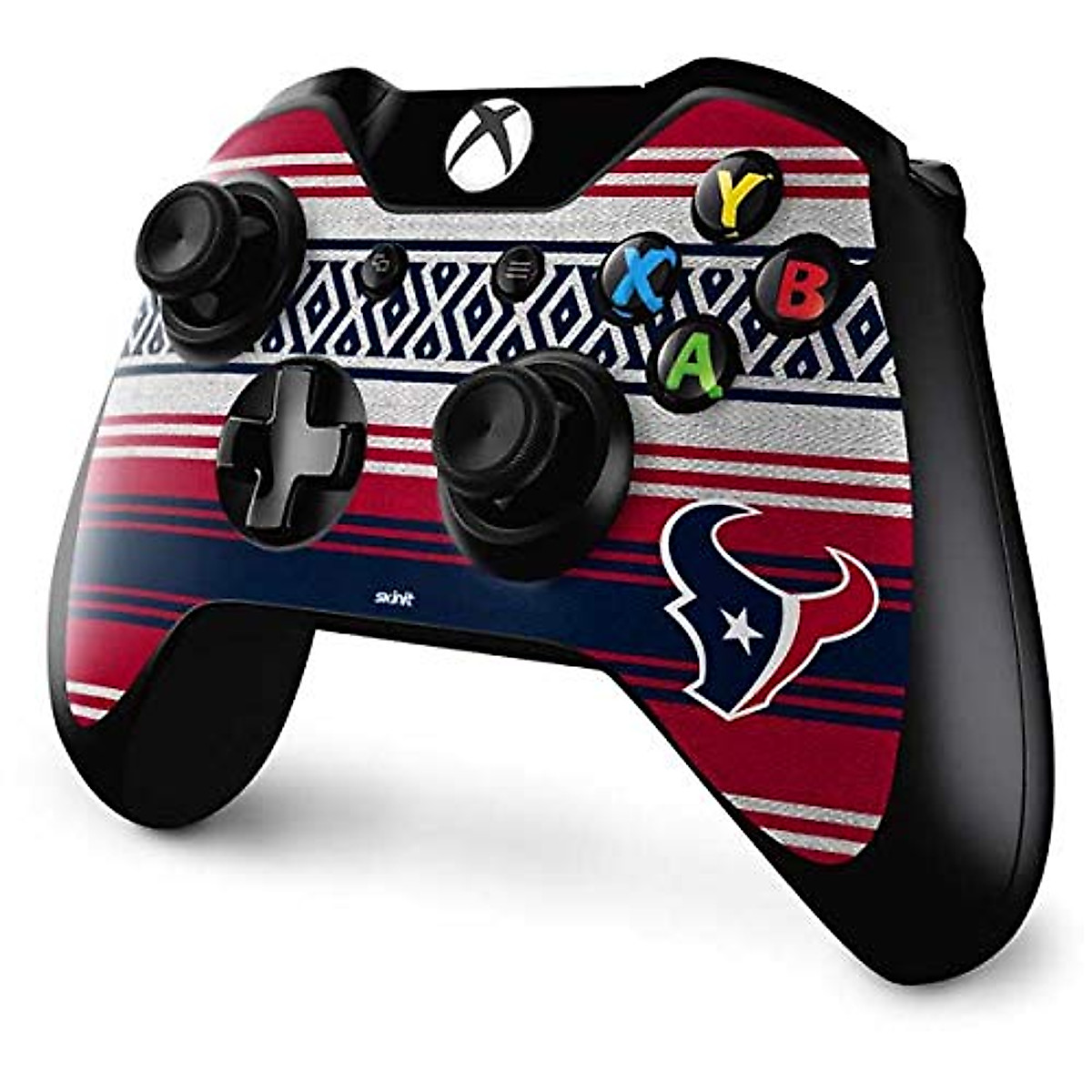 Skinit Decal Gaming Skin Compatible with Xbox One Controller - Officially Licensed NFL Houston Texans Trailblazer Design