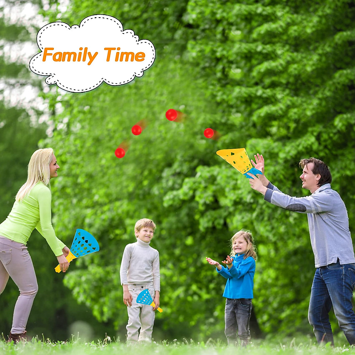 DuduLand Outdoor Games for 4 5 6 7 8 Year Old Boys Girls Gift, Pop Catch Ball Yard Games for Kids Ages 4-8-12, Beach Outdoor Toys for Kids Ages 4-8-12, Birthday Funny Gifts for 4 5 8 Year Old Boys