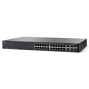 Cisco SG300-28P 28-port Gigabit PoE Managed Switch (SRW2024P-K9-NA)