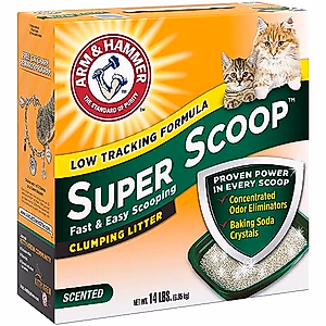 Arm & Hammer Super Scoop Clumping Litter Fresh Scent 14lb