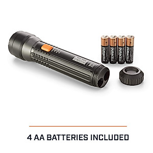 Bushnell Flashlight TRKR 600 Lumen | Multi-Color LED Tactical Flashlights, Battery Powered Lights for Camping, Hunting, Hiking, Emergency, & Outdoor