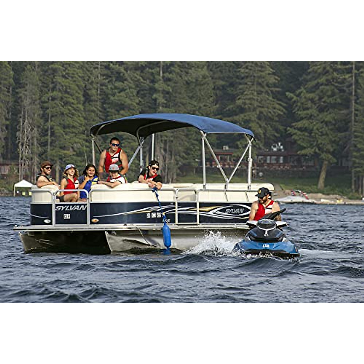 Stohlquist Fit Adult PFD Life Vest | Pack of 4 | Coast Guard Approved, Adjustable Size, Unisex, Lightweight, High Mobility, PVC Free Life Jacket - Value Pack