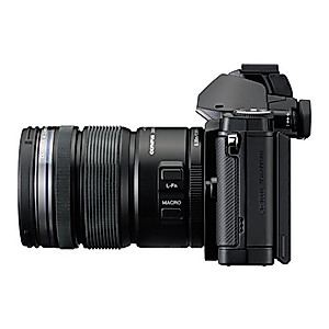 Olympus OM-D E-M5 16MP Live MOS Interchangeable Lens Camera with 3.0-Inch Tilting OLED Touchscreen and 12-50mm Lens (Black) - International Version (No Warranty)