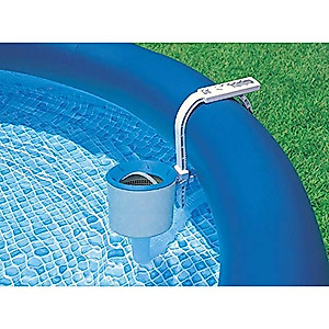 Intex 28000E Deluxe Wall-Mounted Swimming Pool Surface Automatic Skimmer with Removeable Skimmer Basket for 800+ GPH Pumps