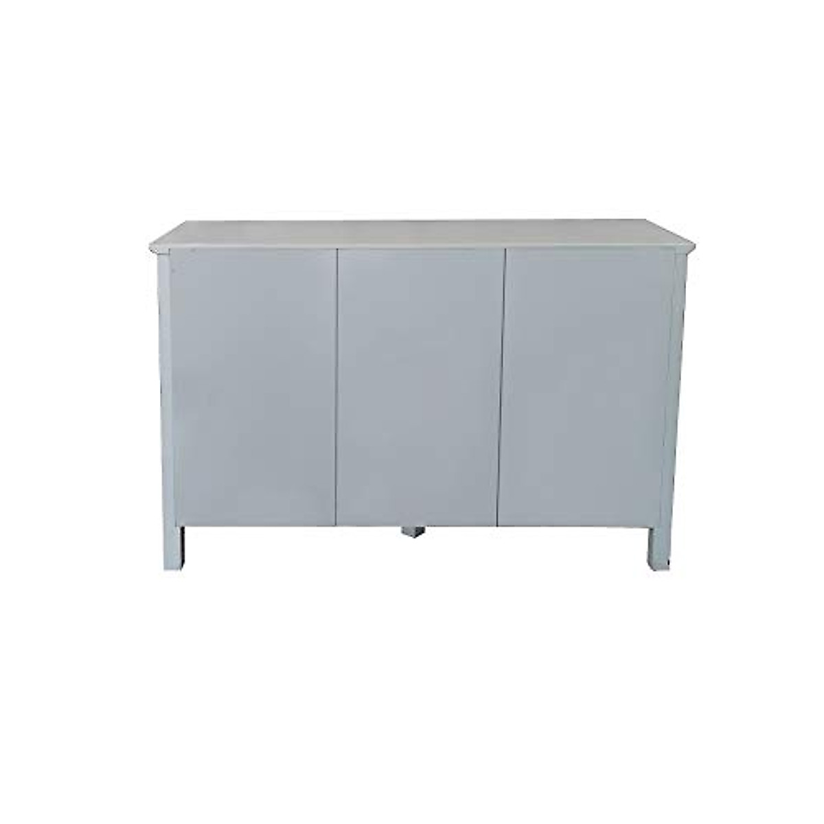 Kings Brand Furniture Evans Sideboard Buffet Console Table Storage Cabinets, White