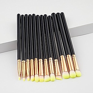 Boar Nylon Hair Brush Makeup Eyebrow Tools Kits Brush 12Pcs Cosmetic Eyeshadow Brush Sets Brush Small Brush