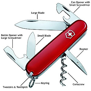 Personalized Red Spartan Swiss Army Knife by Victorinox