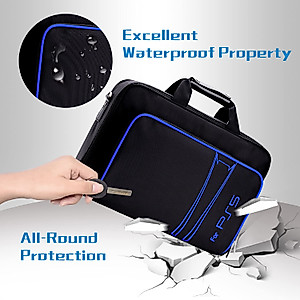 G-STORY Case Storage Bag, Carrying Case Compatible with PS5 Disc and Digital Edition, Travel Bag for Controller, Included Silicone Cover Skin Protector