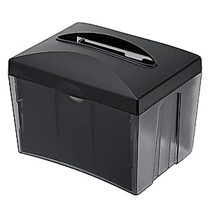 Restaurantware 7.5 x 6 x 6.3 Inch Napkin Holders, 1 Rectangle Napkin Dispenser - Tabletop, Easy Access, Gray Plastic Commercial Napkin Dispensers, Refillable, For Countertops
