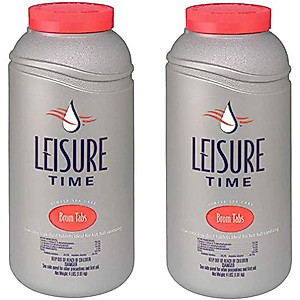 Leisure Time 45430A-02 Brom Tabs Spa Bromine, 2-Pack