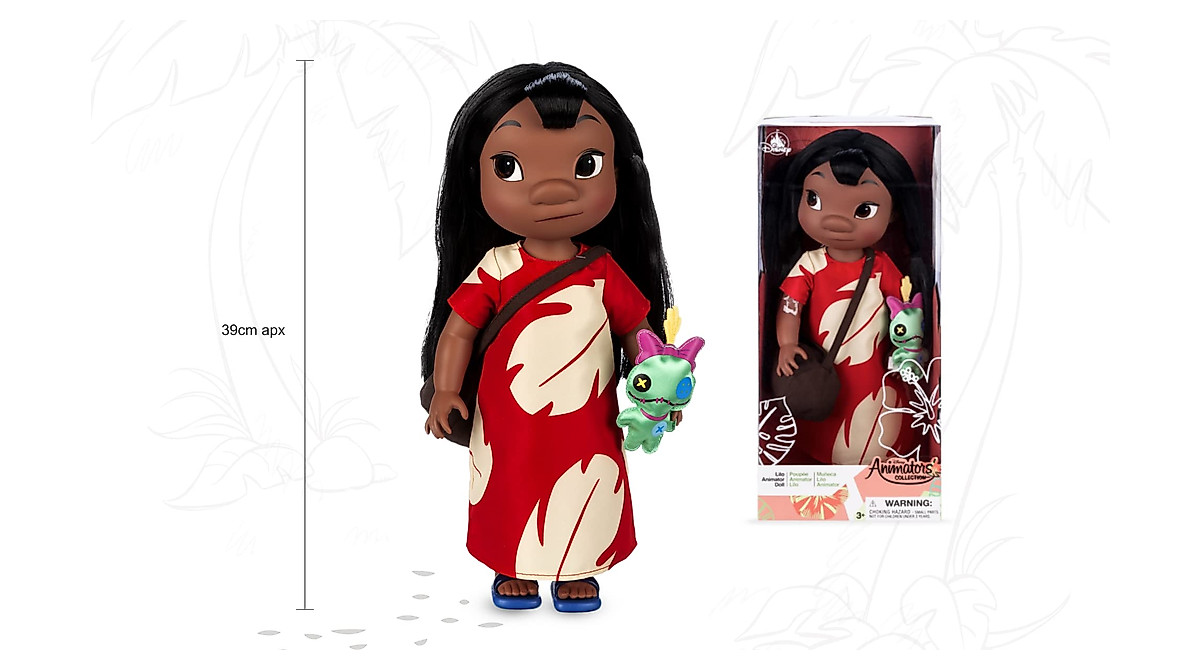 Disney Lilo Doll - 16" Fully Posable Collectible Toy