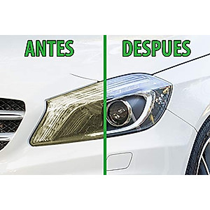 Turtle Wax 51768 Headlight Restorer Kit Headlamp Cleaning Restores Brightness Kit, (Old Version)