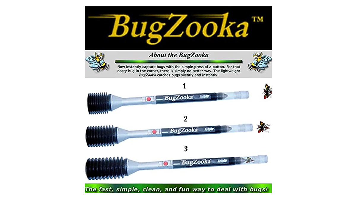 BugZooka WB100 Bug Catcher Vacuum - Effortless Pest Removal