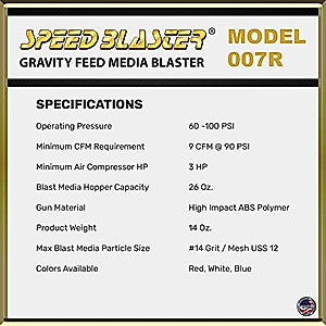 SpeedBlaster® Red - Model 007R Red